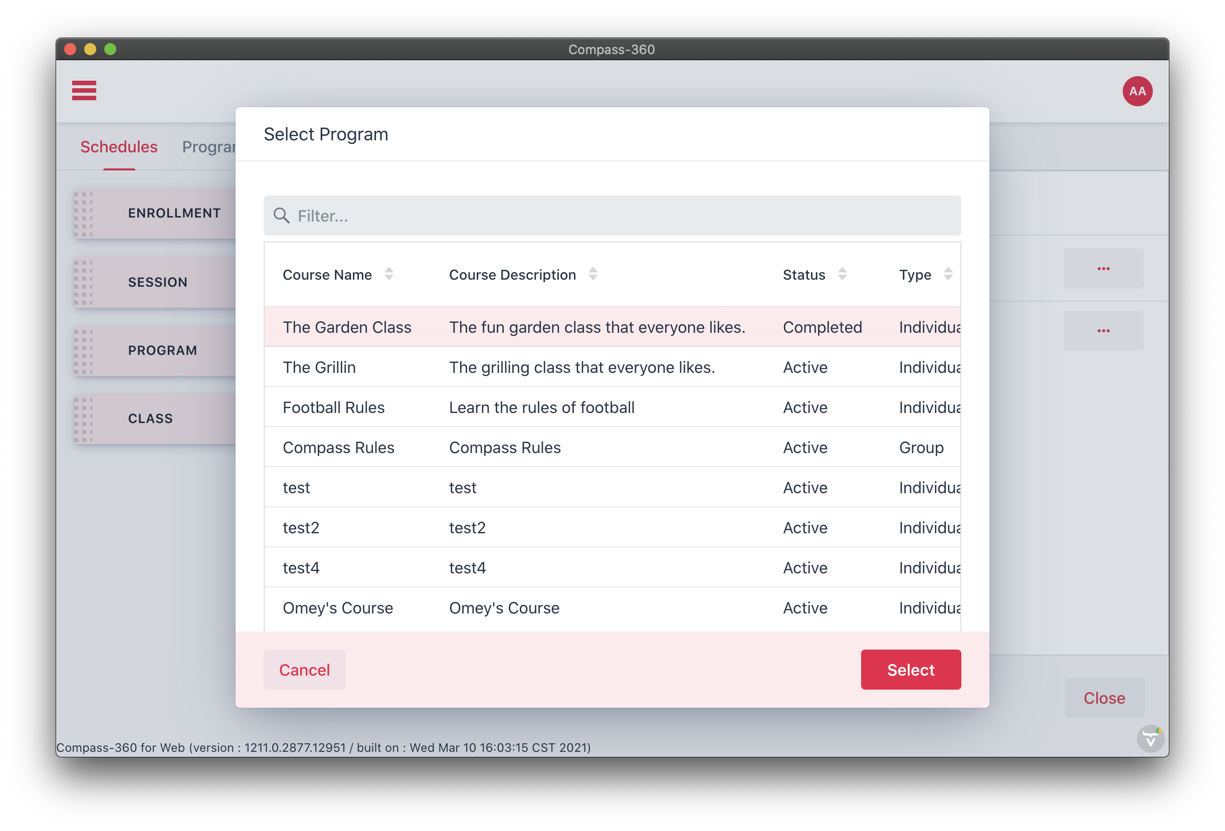 Adding a New Program Schedule – Girls Inc Participant Management System ...
